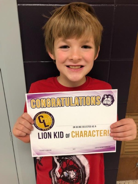 Central Lyon CSD - October Kids of Character